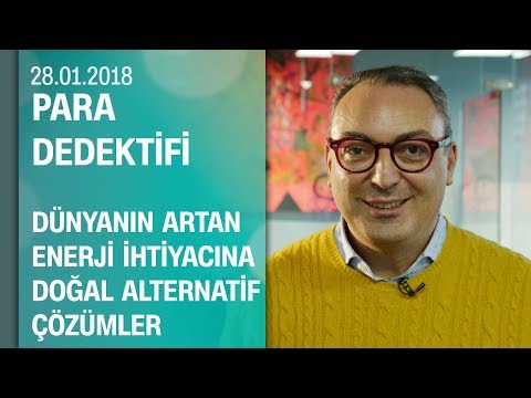 Dünyanın artan enerji ihtiyacına doğal ve alternatif çözümler - Para Dedektifi 28.01.2018 Pazar