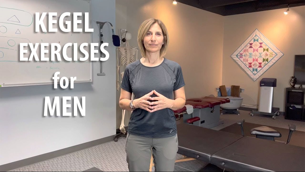 Kegel Exercises for Men explained by Core Pelvic Floor Therapy - YouTube