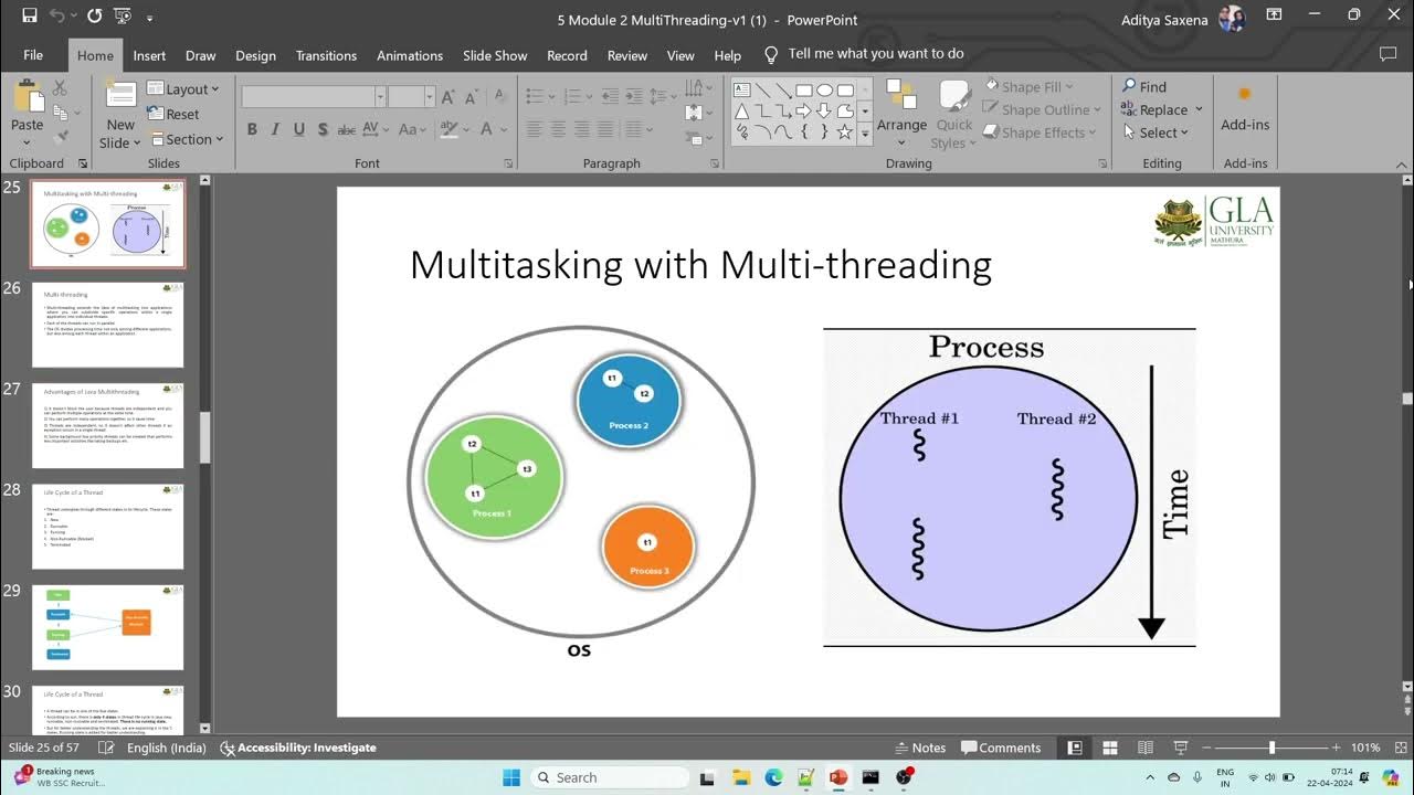 Multi Threading in JAVA - I - YouTube