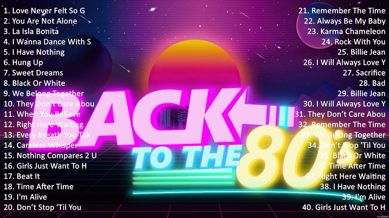Best Oldies Songs Of 1980s 🍂 ️ Madonna, Culture Club, Whitney Houston ...