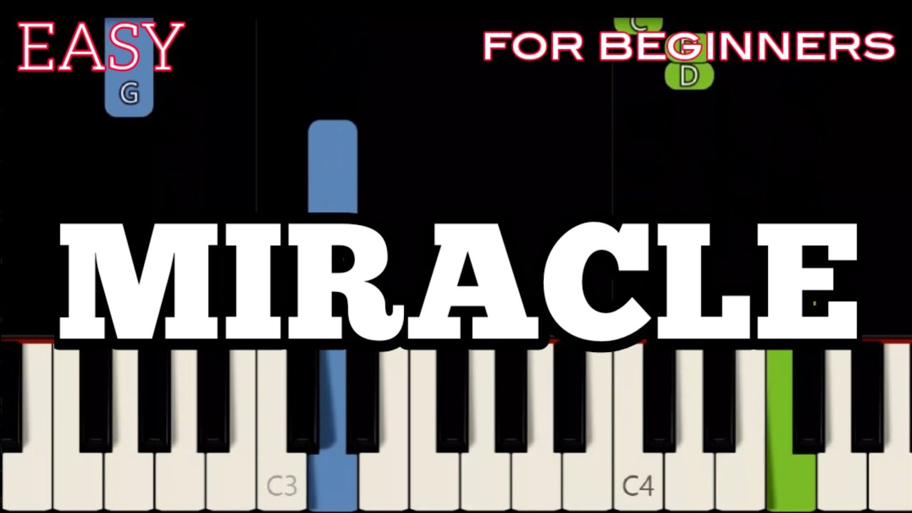 MIRACLE [ HD ] - WHITNEY HOUSTON | EASY PIANO TUTORIAL - YouTube