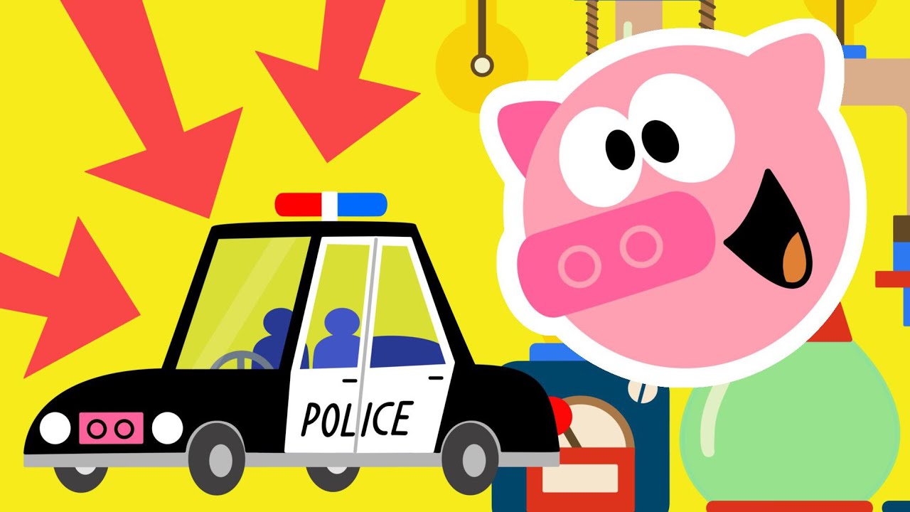 Sheriff Oinc Police Car Factory! - YouTube