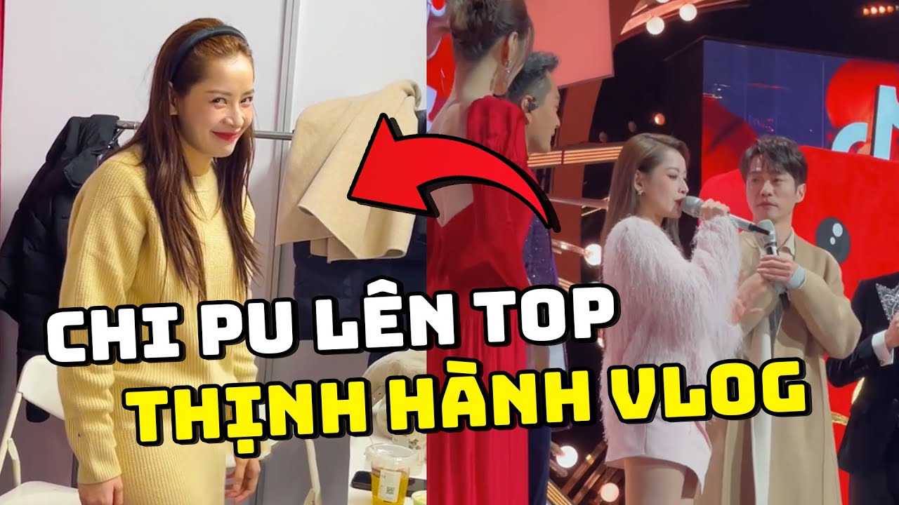 Chi pu lần đầu lên top thịnh hành vlog khi vừa đăng tải video trên Weibo - YouTube