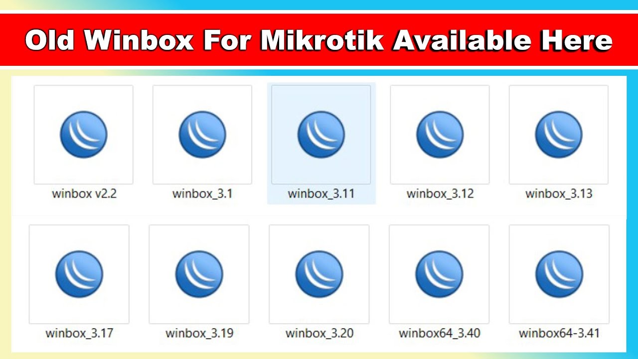 Old Winbox For Mikrotik PC 5 20 Available Here By Technical Shahjee ...