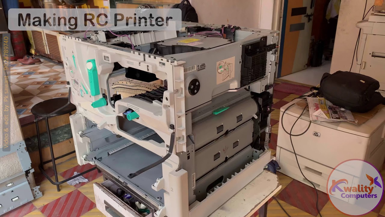 Making RC Printer | HP LaserJet 9040dn/9050dn RC Printer | Kwality ...