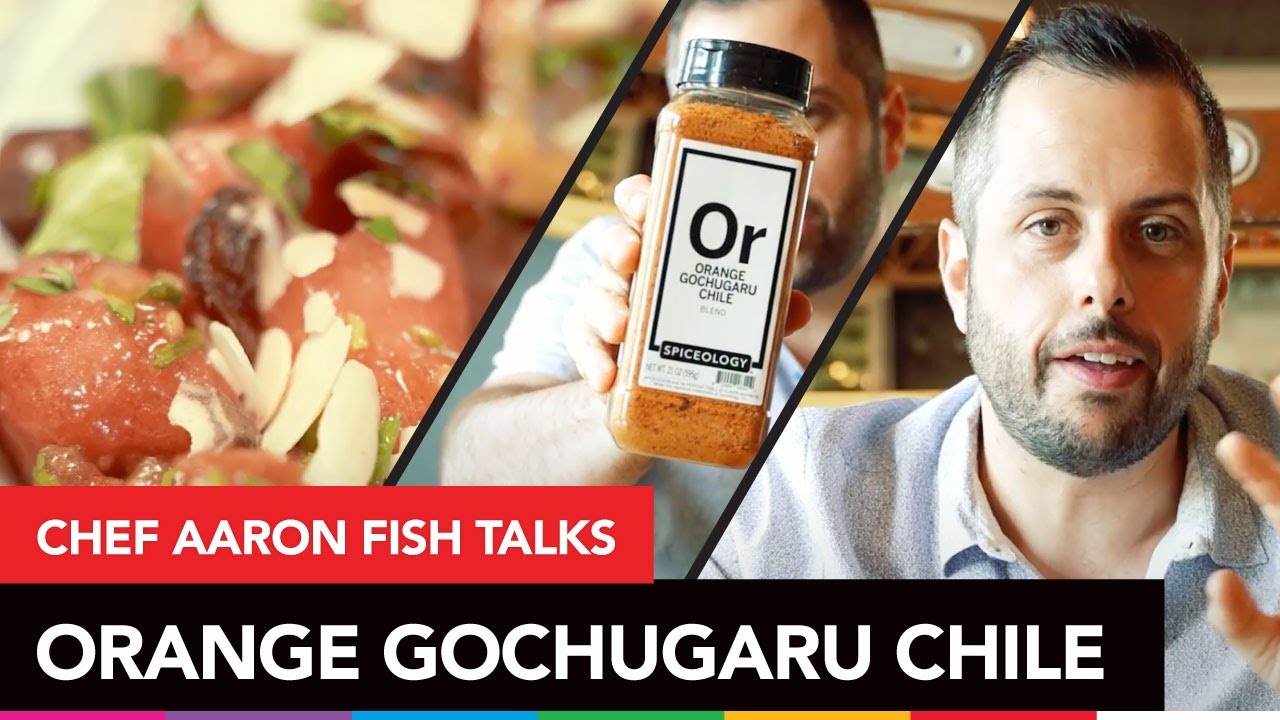 Spiceology's Orange Gochugaru Chile - Chef Aaron Fish Breaks Down the ...