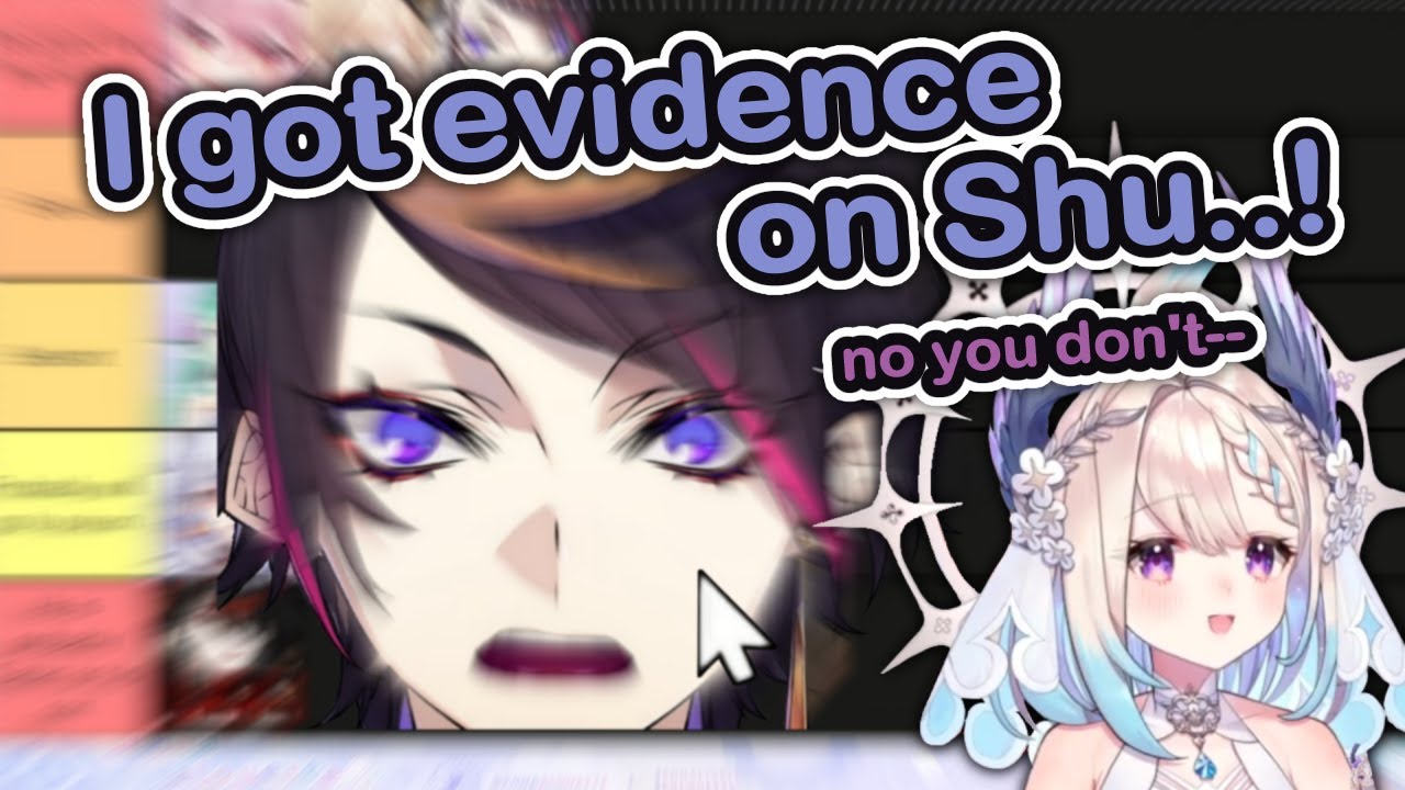 Shu flexes 1% of his 𝓹𝓸𝔀𝓮𝓻 on Enna's Seiso tier list stream【Nijisanji ...