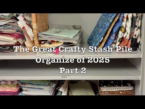 Evertote Notes From the Workshop - Let's Organize the Craft Stash Pile ...