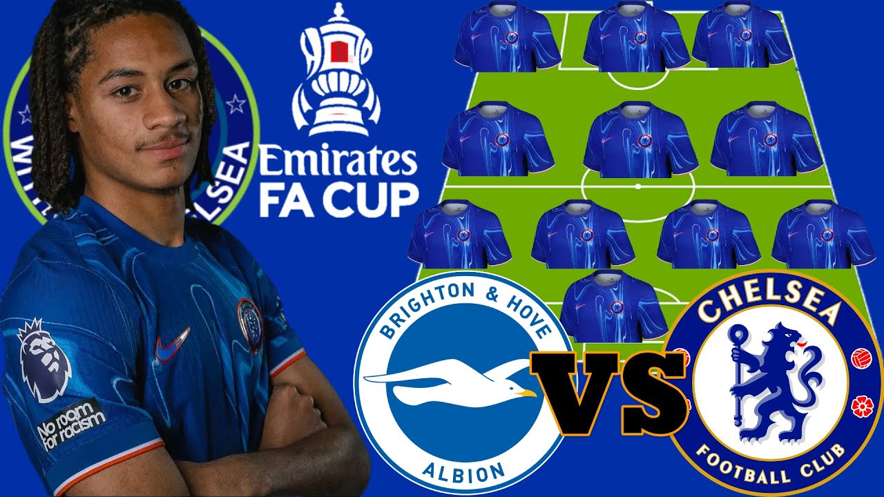 AMOUGUO'S DEBUT! SEE CHELSEA PREDICTED XI TO BEAT BRIGHTON IN FA CUP ...