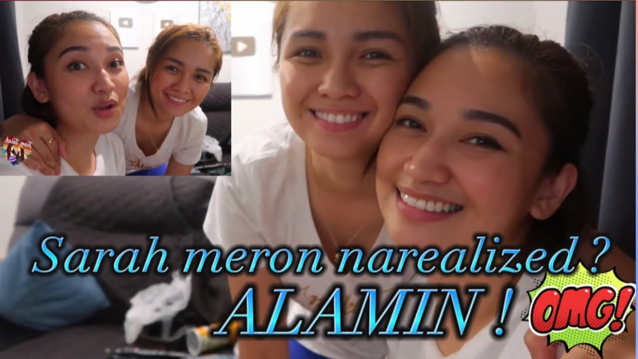 TEAM TARAH ️SARAH MERON NA REALIZED / ALAMIN🌈#teamtarahofficial #love ...