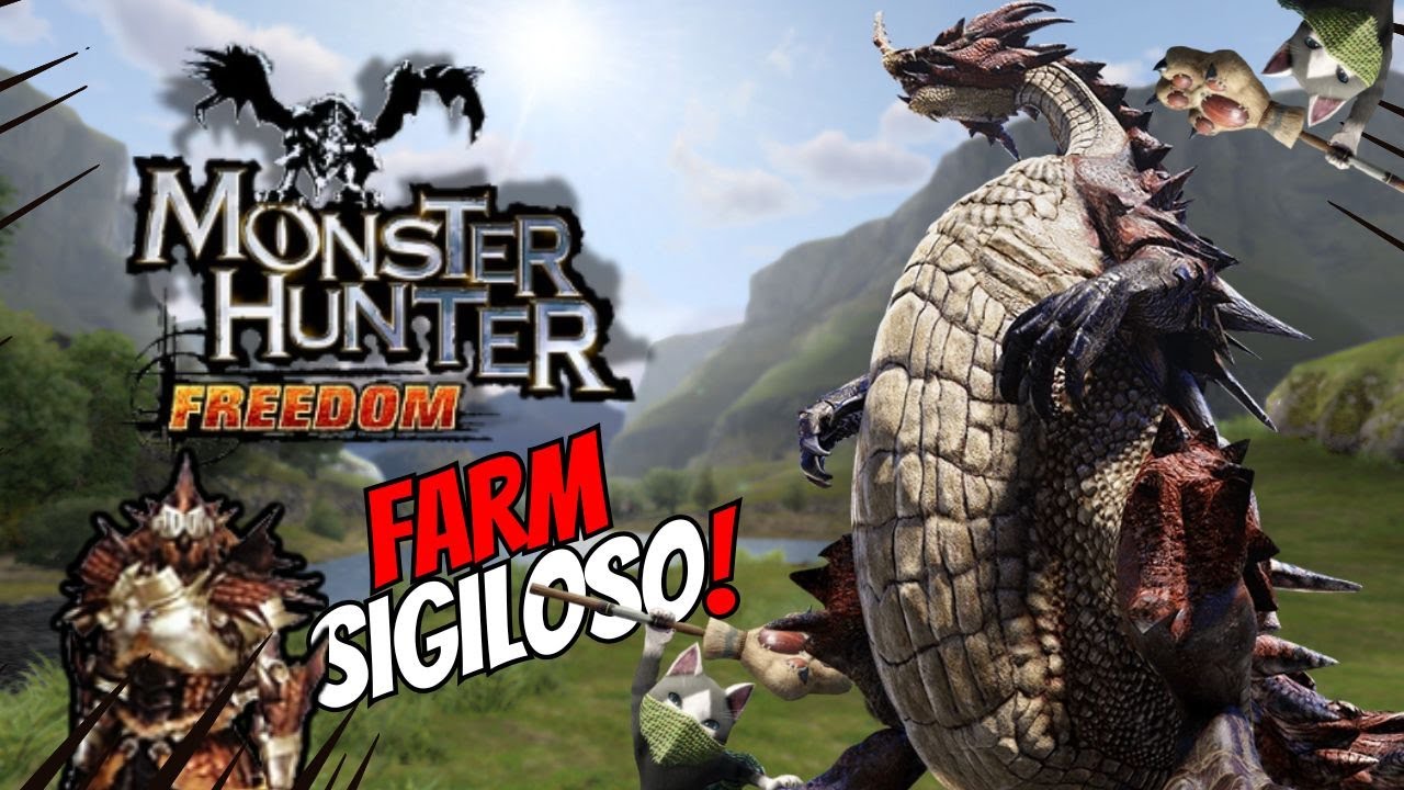 👺 Monster Hunter Freedom 👺 Lao Shang e Quest Online! - YouTube