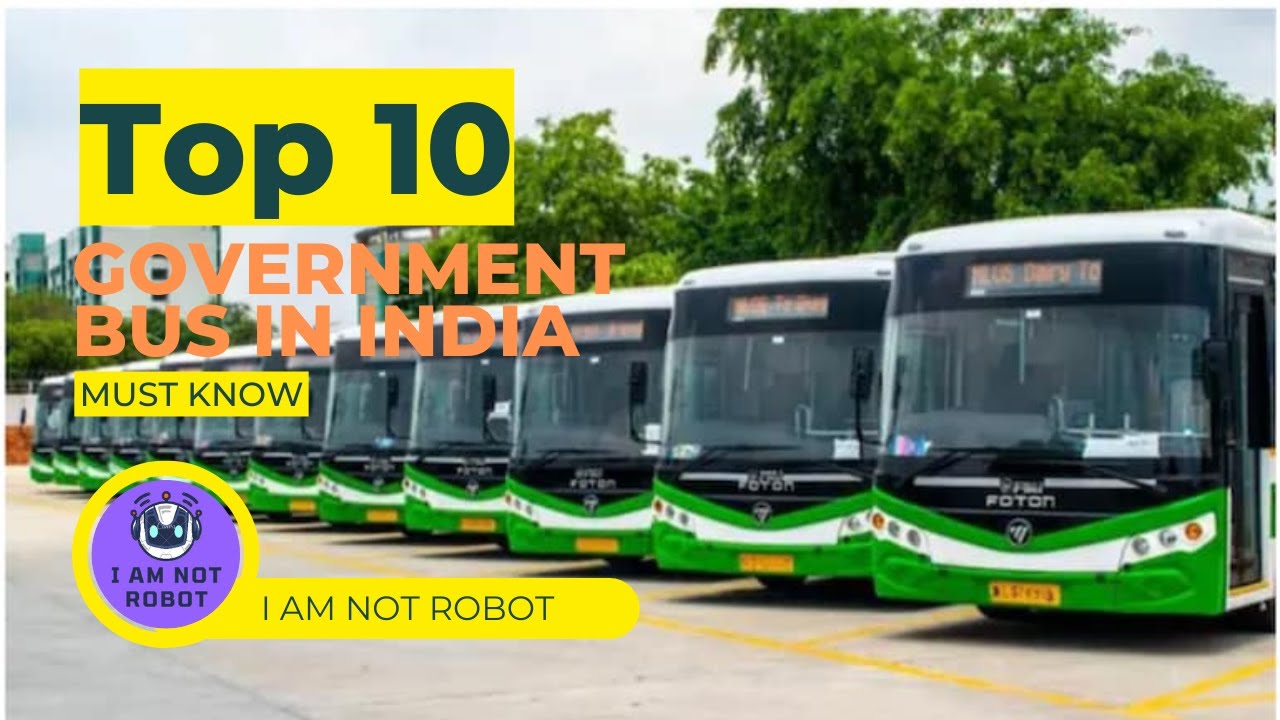 TOP 10 BEST GOVERNMENT BUS IN INDIA - YouTube