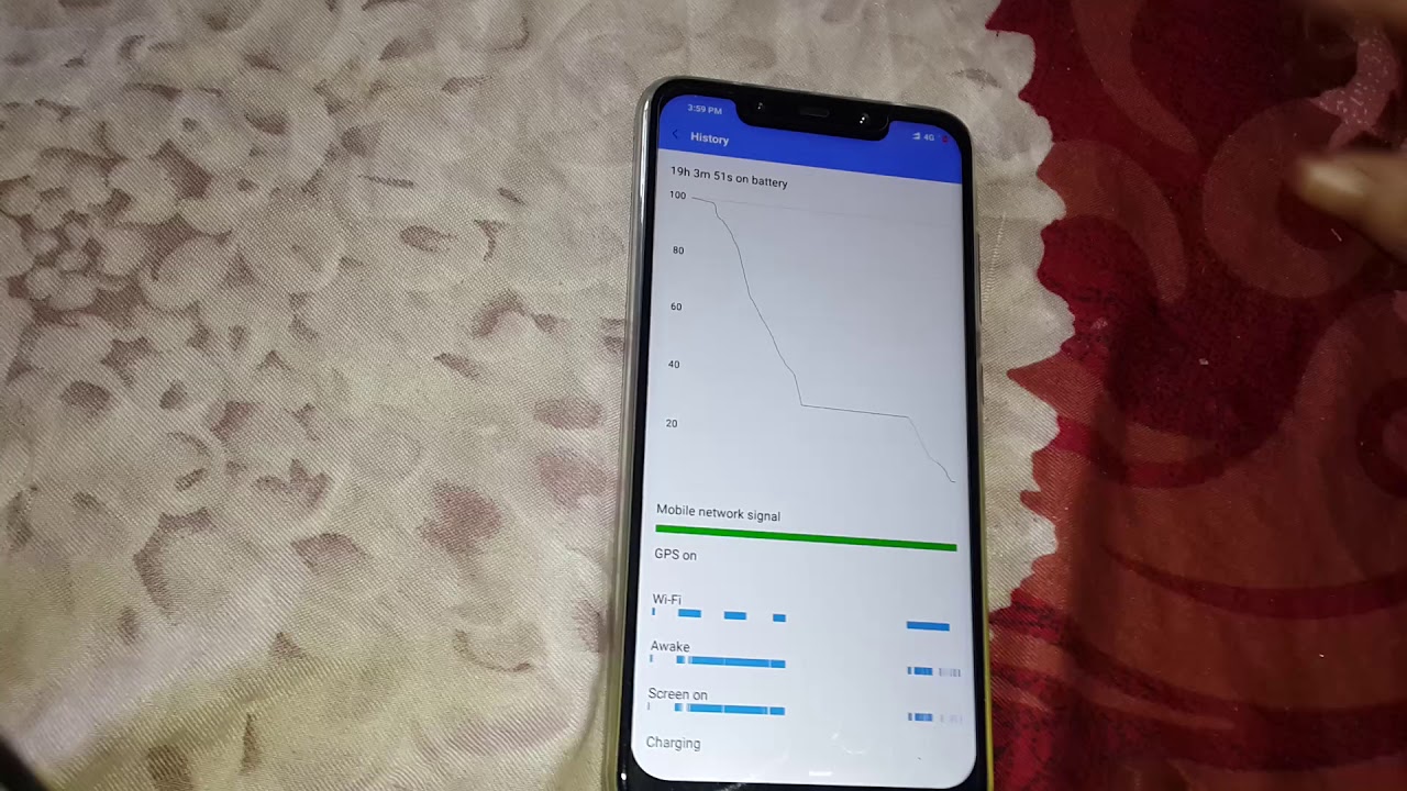 Poco f1 battery life review (with screen on time) - YouTube