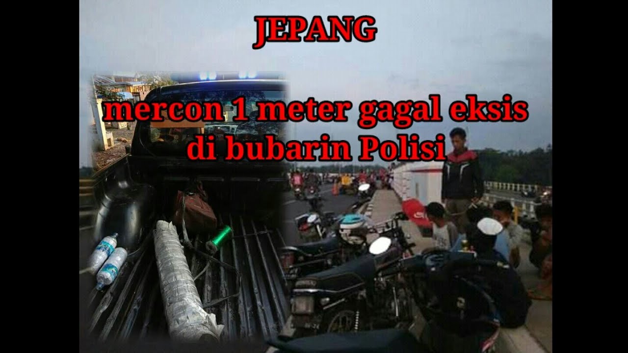 JEPANG MERCON SUPER BESAR gagal eksis | jembatan panjang - YouTube