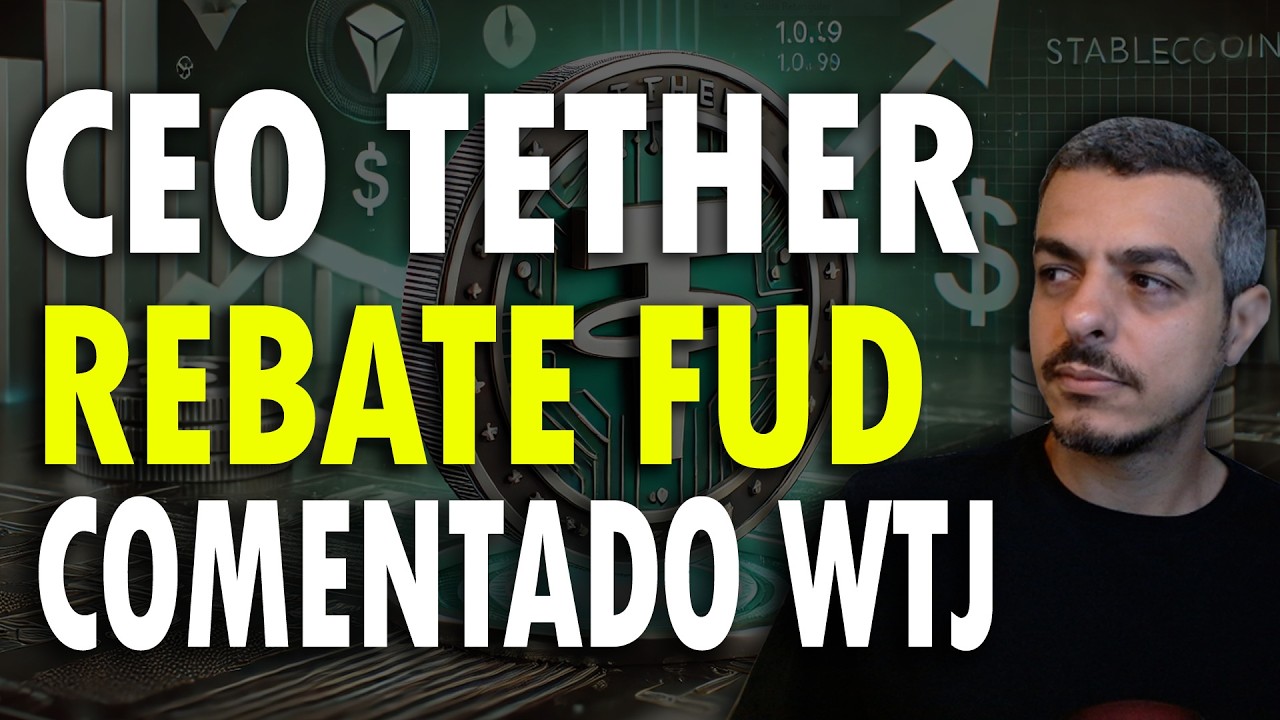 CEO da Tether Revela Segredo Sobre as Reservas da USDT - Bitcoin Hoje - YouTube