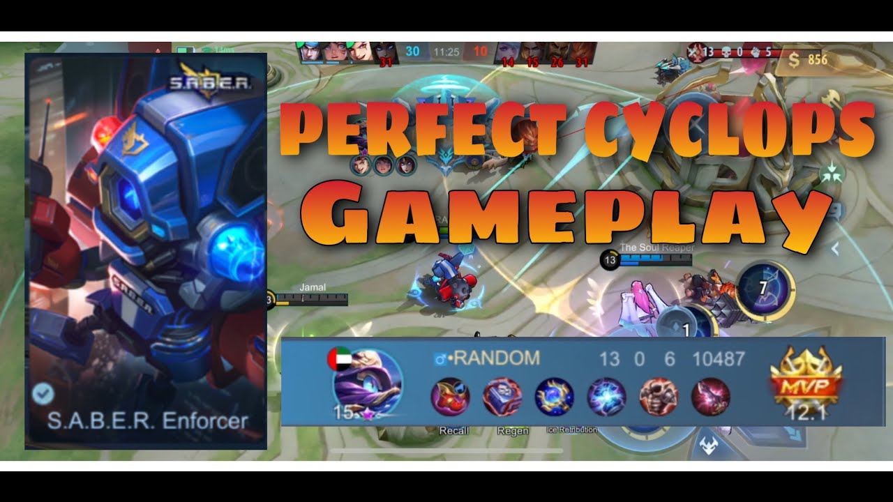 Perfect Cyclops Gameplay | Jungle Cyclops | Mobile Legends - YouTube