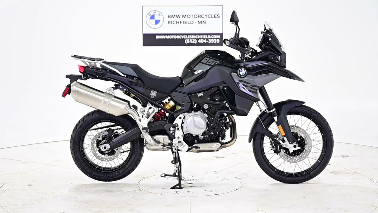 2023 BMW F850GS TRIPLE BLACK NEW - YouTube