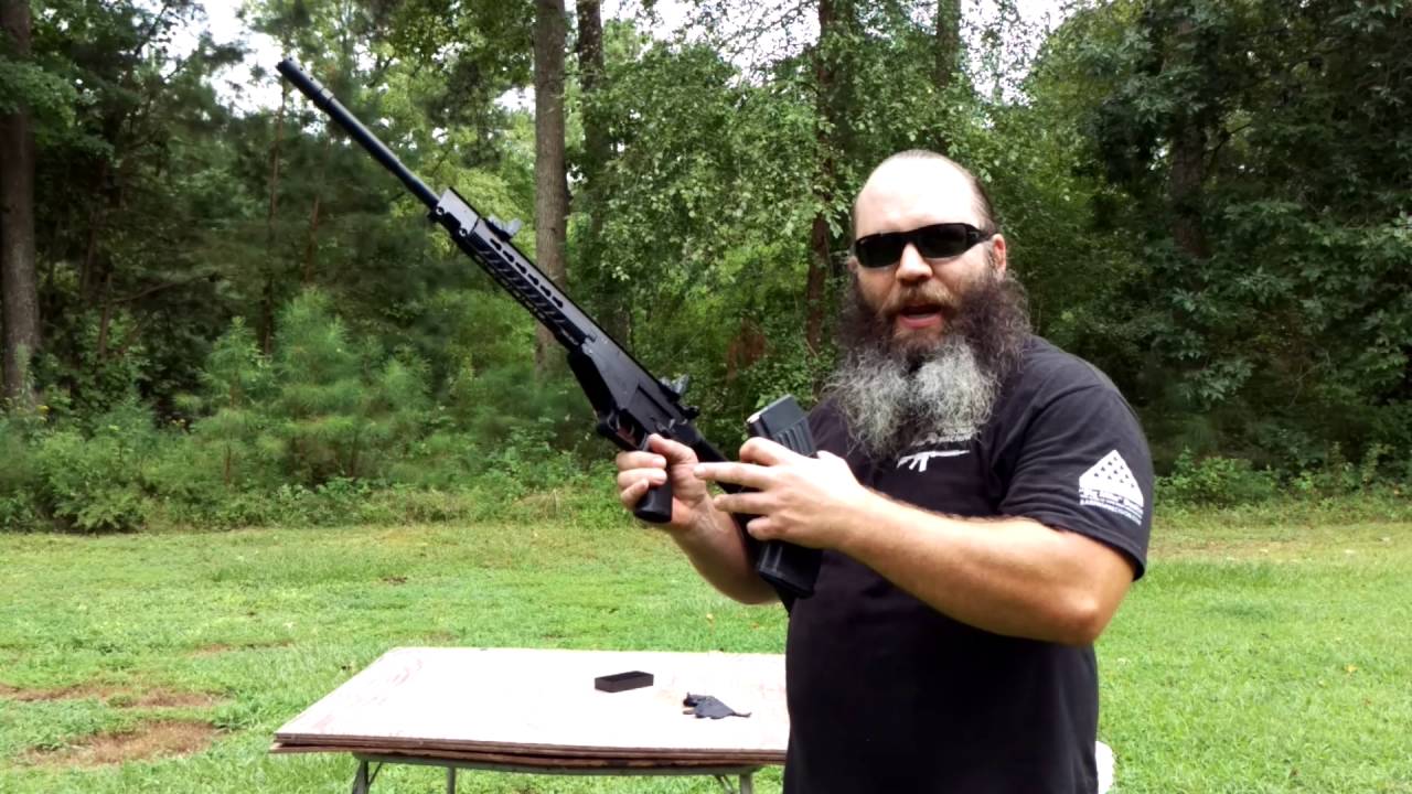 Preview of the MK 43 Gilboa AR on 7.62X39 - YouTube