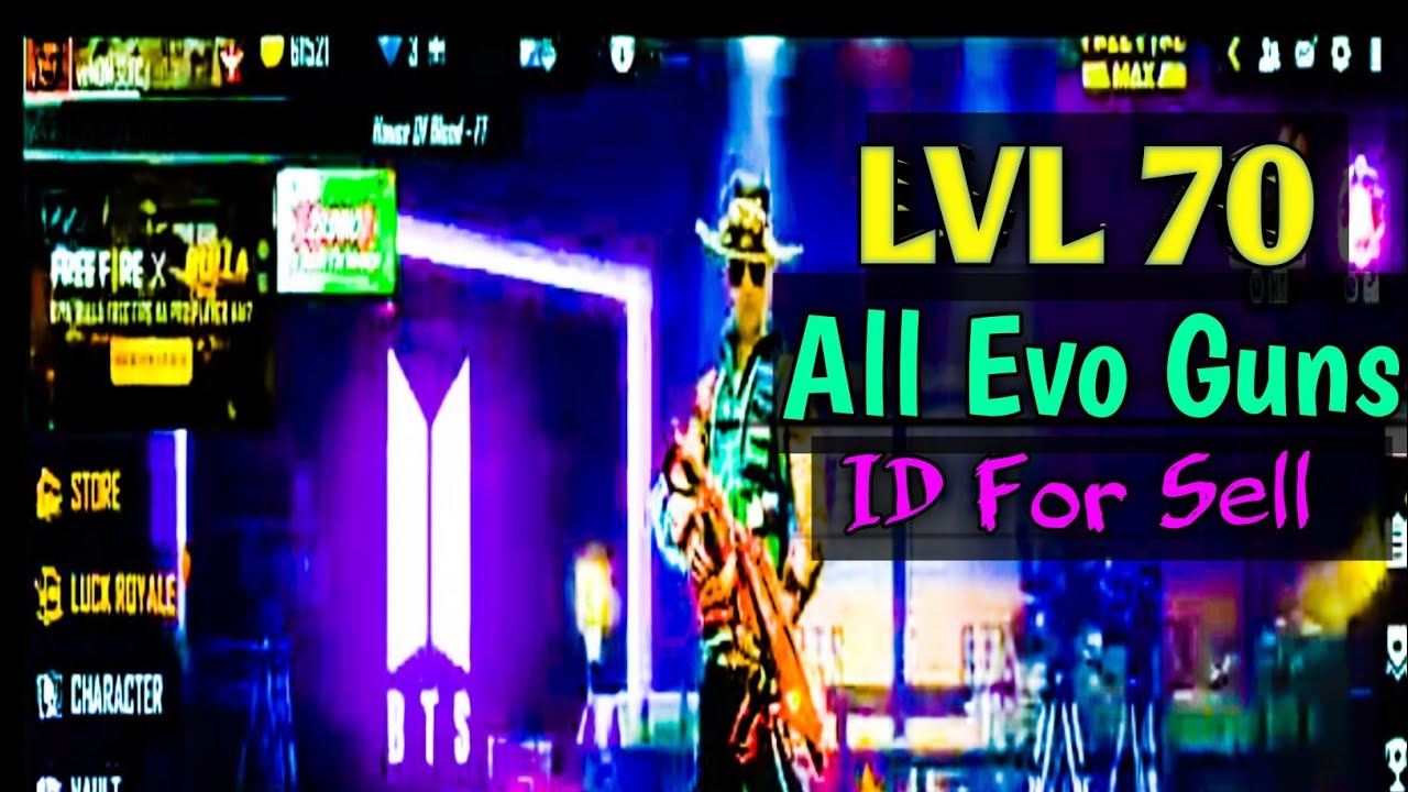 New Pro Account For Sale || LVL 70 Account || Garena Free Fire || # ...
