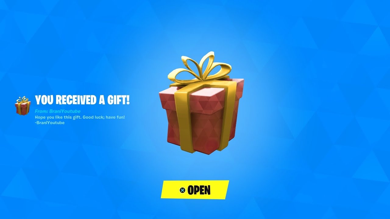 FORTNITE GIFTING SPREE! - YouTube