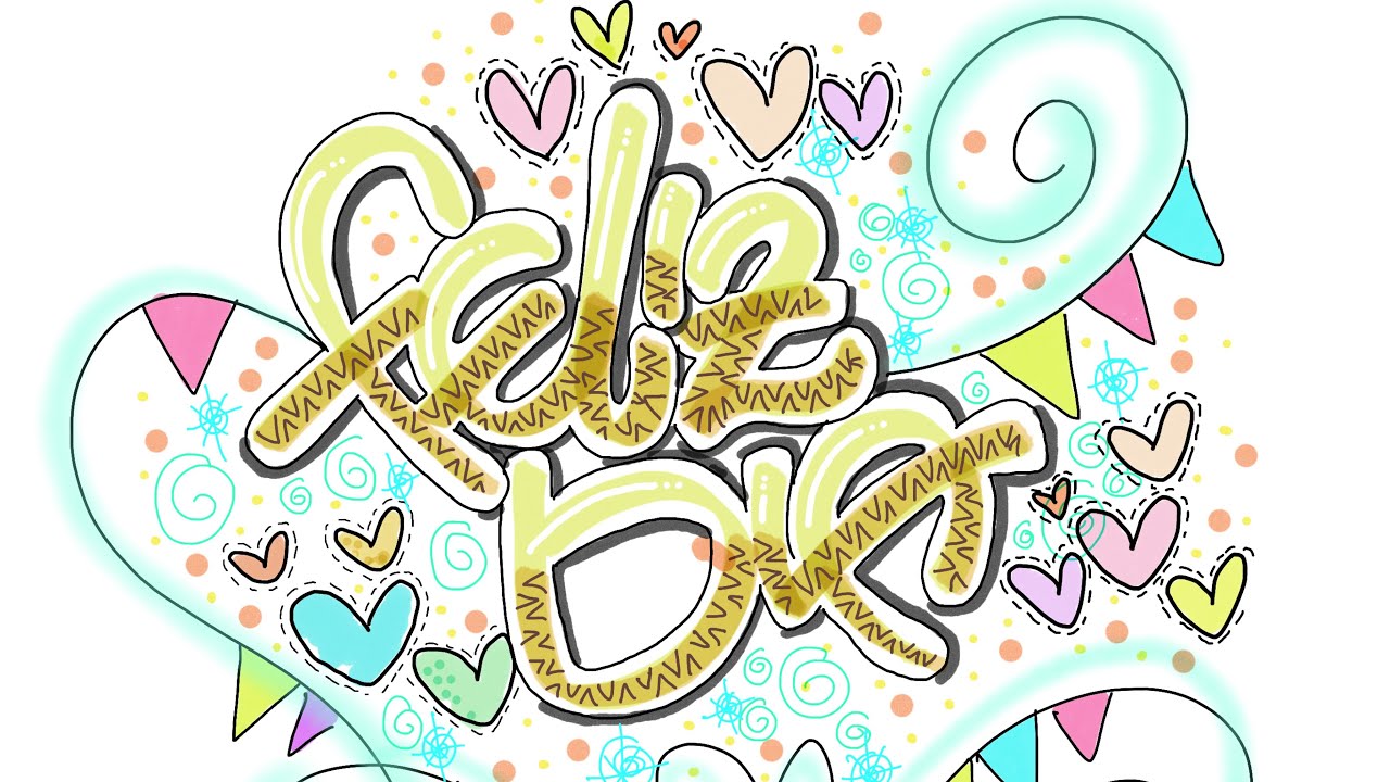 LETRA TIMOTEO: Decoración FELIZ DIA! 🎊🎂🎈 - YouTube