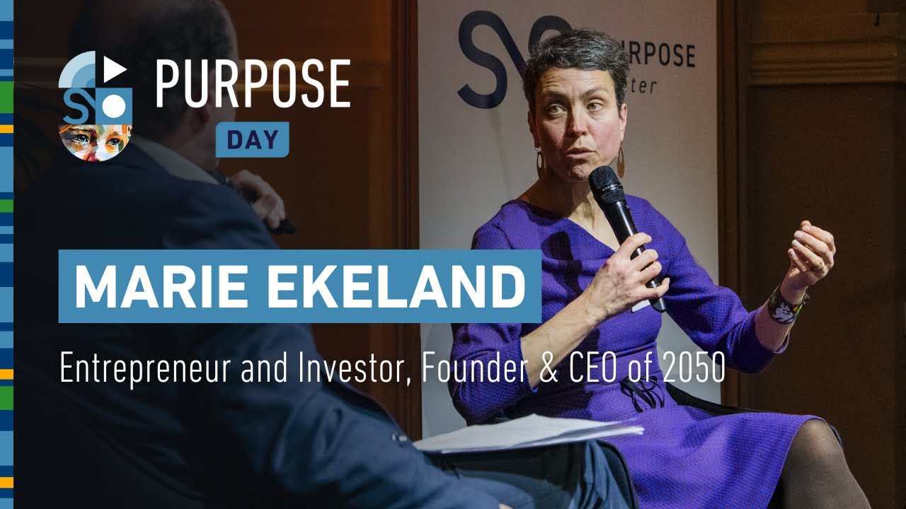 "Our Purpose is to invest to shape a fertile future" Marie Ekeland CEO ...