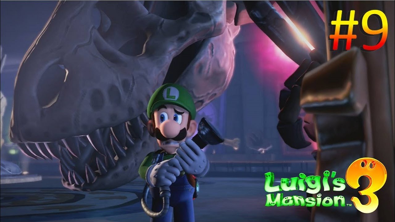Luigi's Mansion 3 - UG and the T-Rex Boss Fight - YouTube