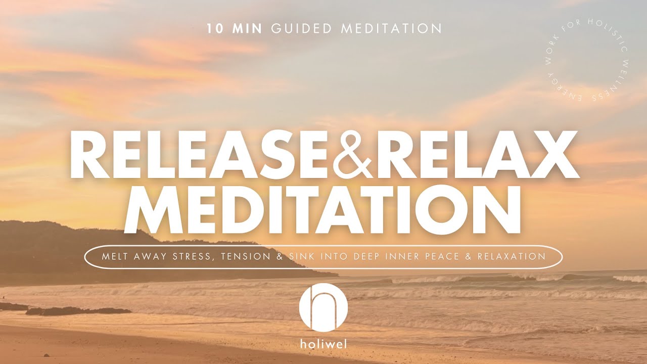 10 Minute Deep Relaxation Guided Meditation 🌿 Release Stress & Restore ...