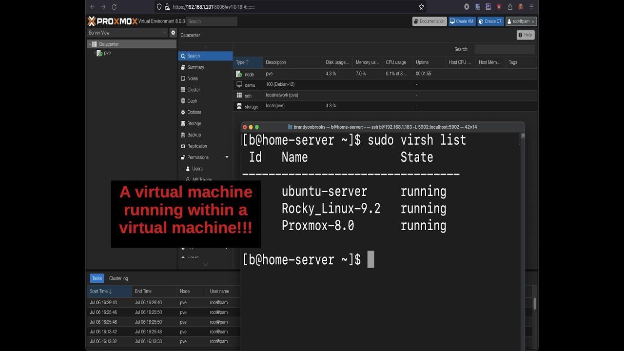Nested Virtualization Linux Virtualization Youtube