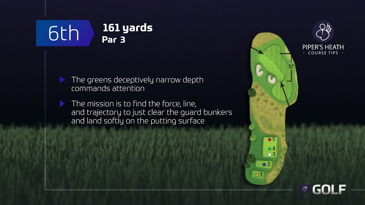 Course Tips - Hole #6 | Piper's Heath Golf Club - YouTube