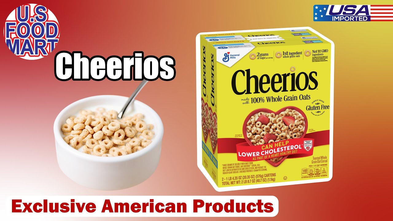 General Mills Cheerios 100% Whole Grain Oats - YouTube