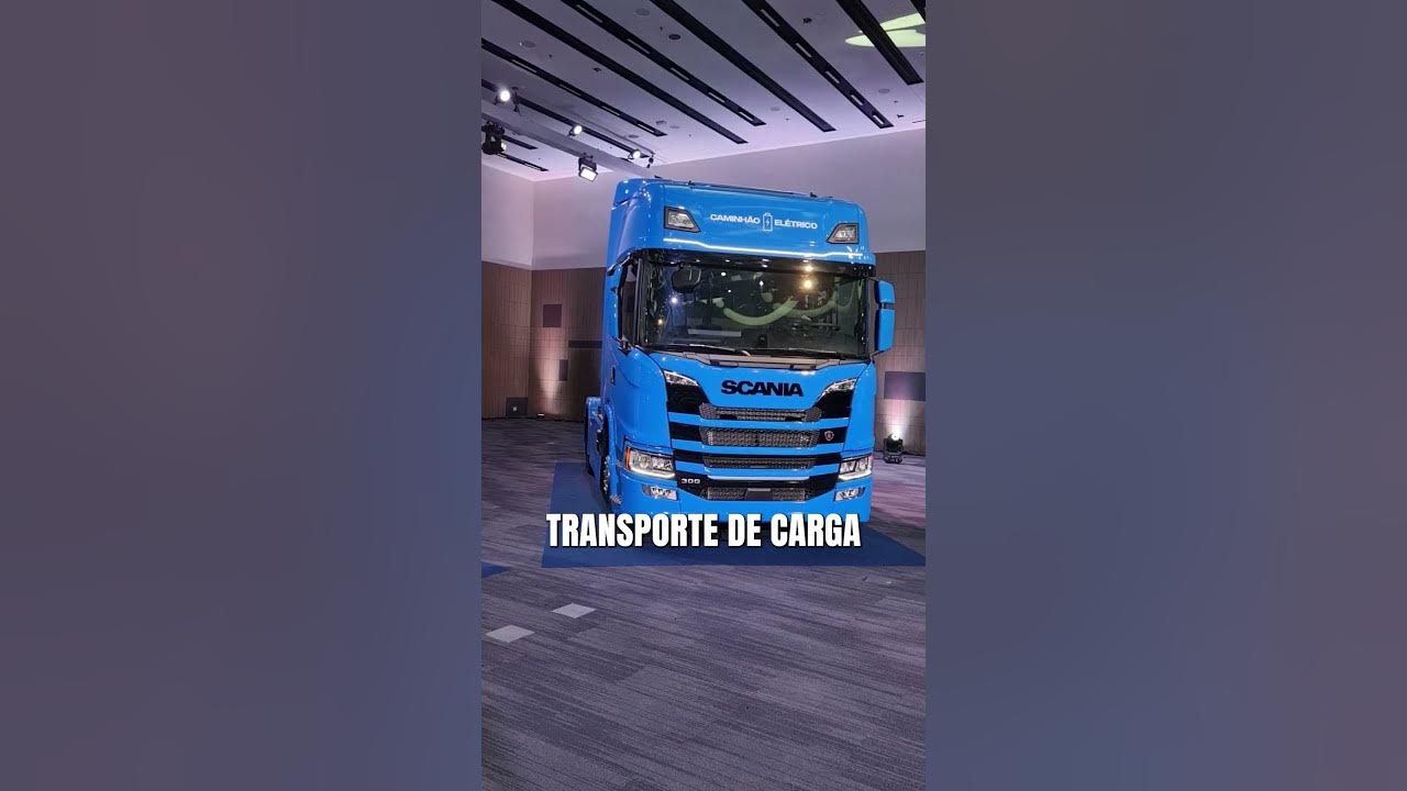 Confira o novo Scania 30 G - Primeiro caminhão elétrico da Scania no Brasil #shorts - YouTube