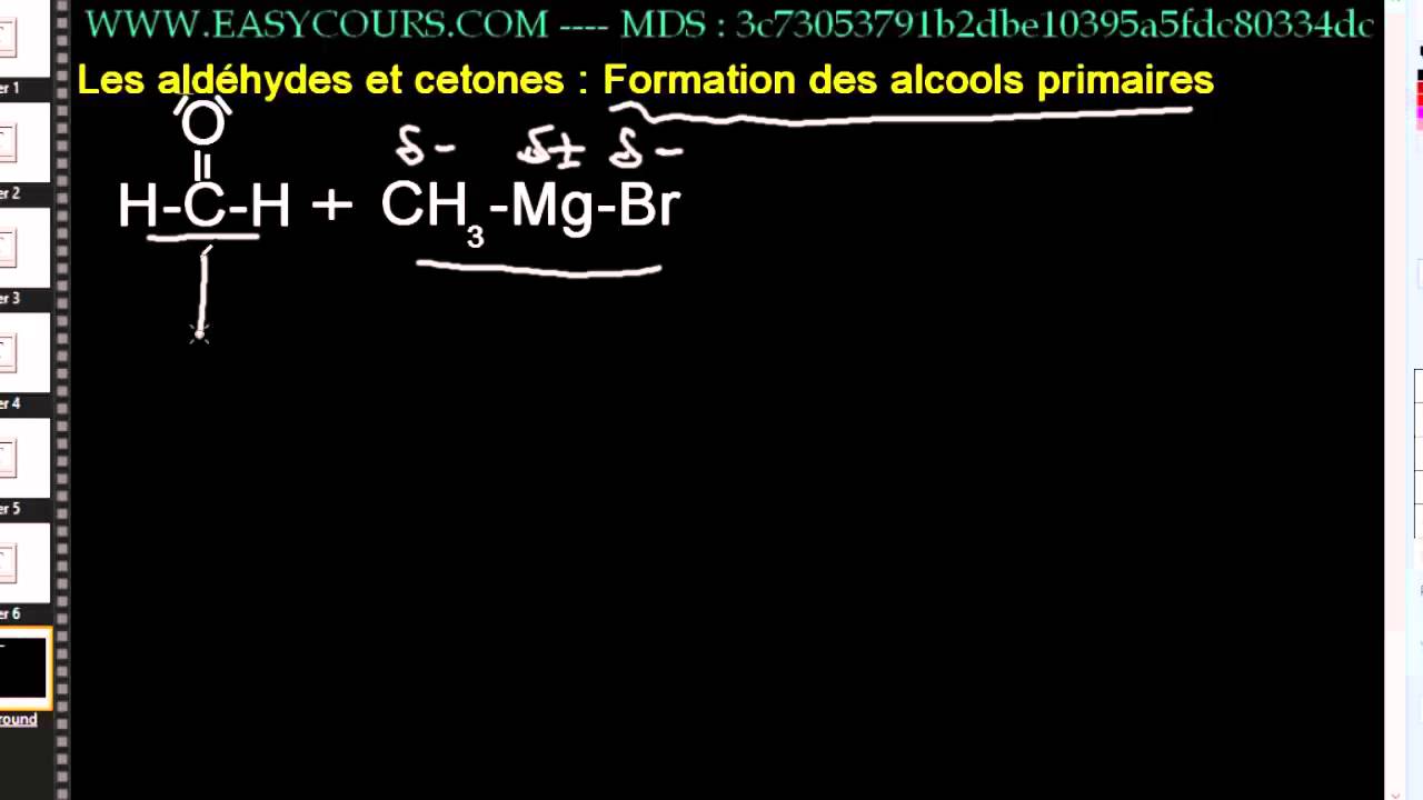t Formation des alcools primaires - YouTube