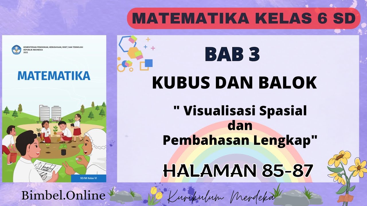 Matematika Kelas 6 Bab 3 : Visualisasi Spasial dan Pembahasan Lengkap ...