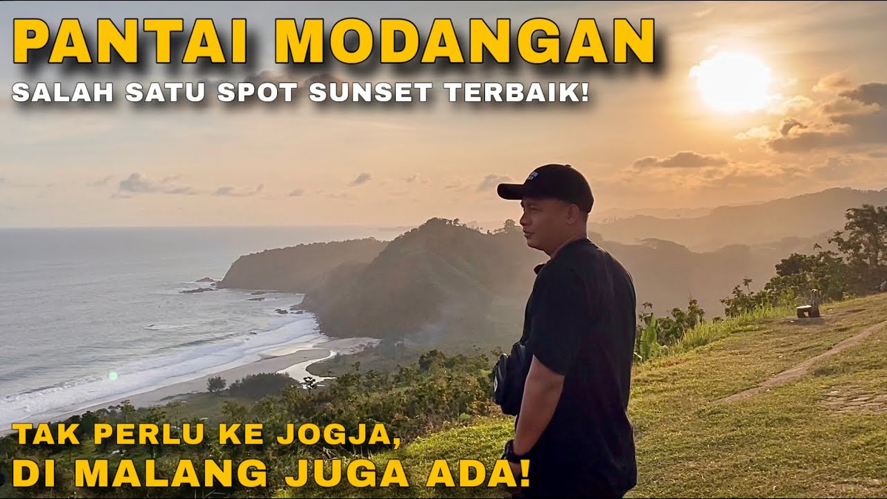 Indahnya Pantai Modangan Saat Senja | Pantai Modangan Malang Terbaru ...