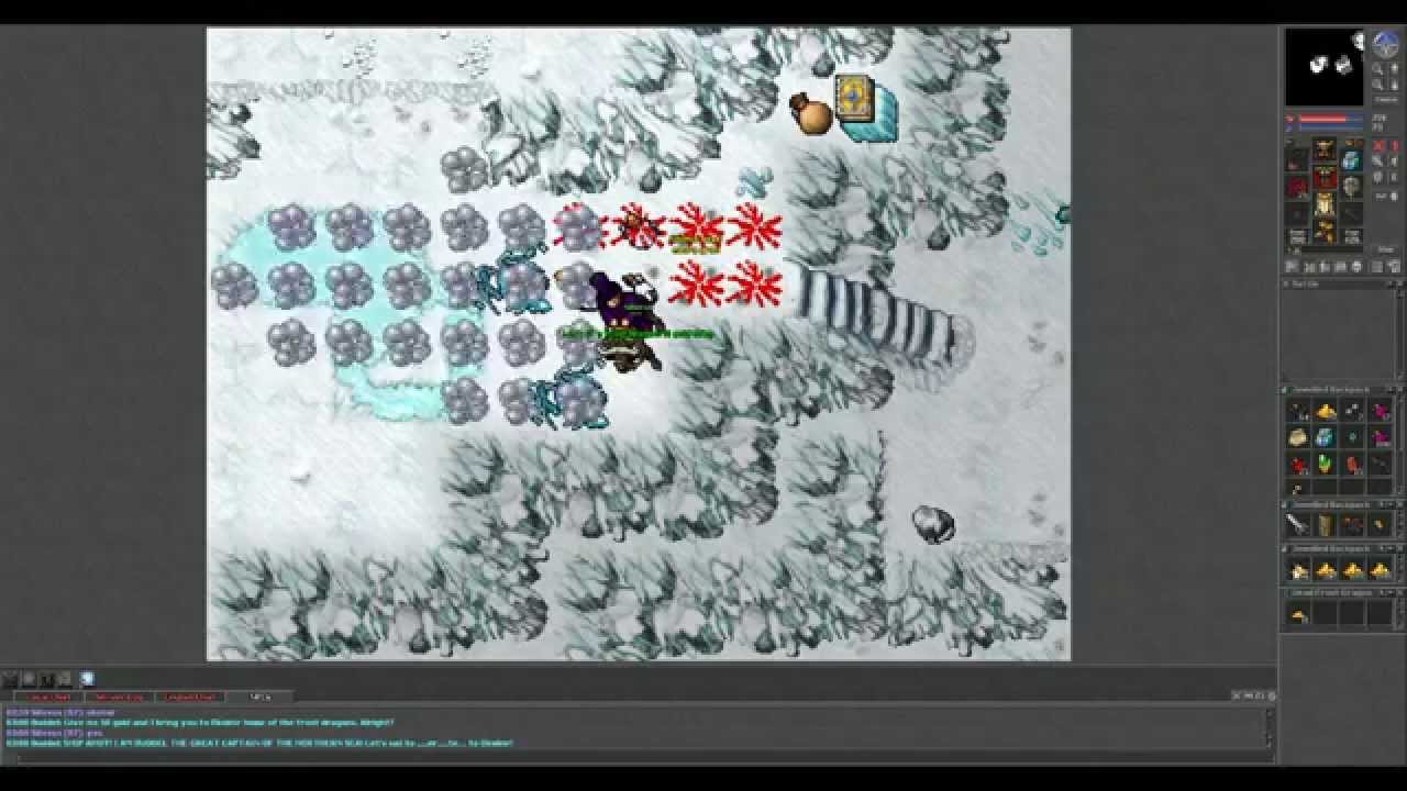 Let's Play Tibia: Frost Dragons at Okolnir (ENG) - YouTube