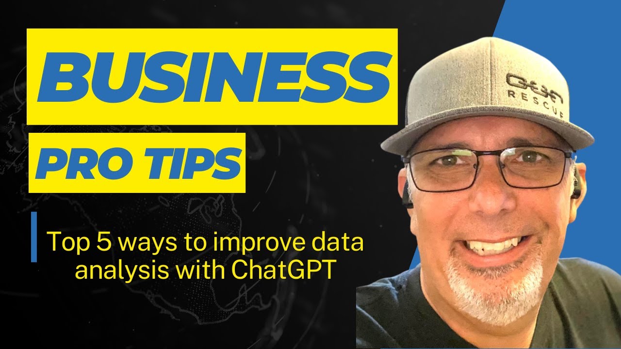 Top 5 Ways To Improve Data Analysis With ChatGPT YouTube Top 5 Ways To Improve Data Analysis With ChatGPT YouTube