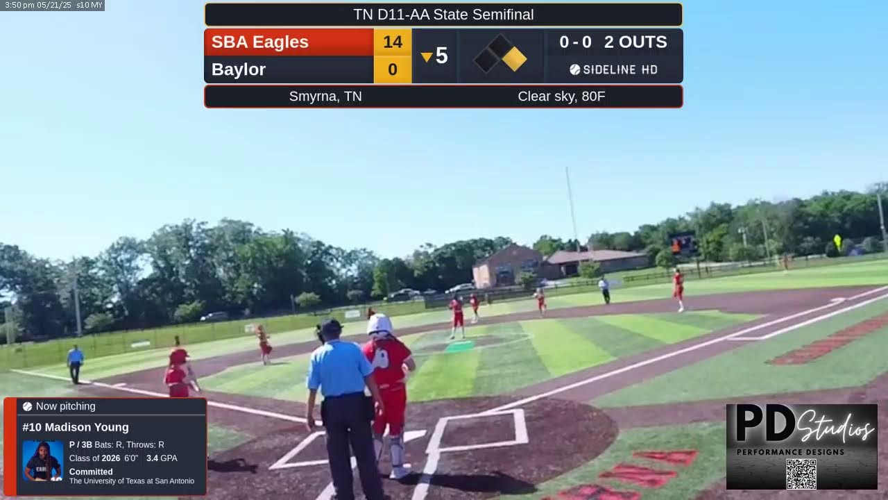 SBA Eagles @ Baylor (2025.05.21) - YouTube