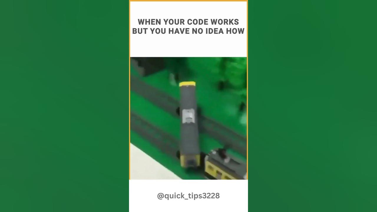 Programers Relatable Memes || When Your Code Works But You Have No Idea How #shorts #memes # ...