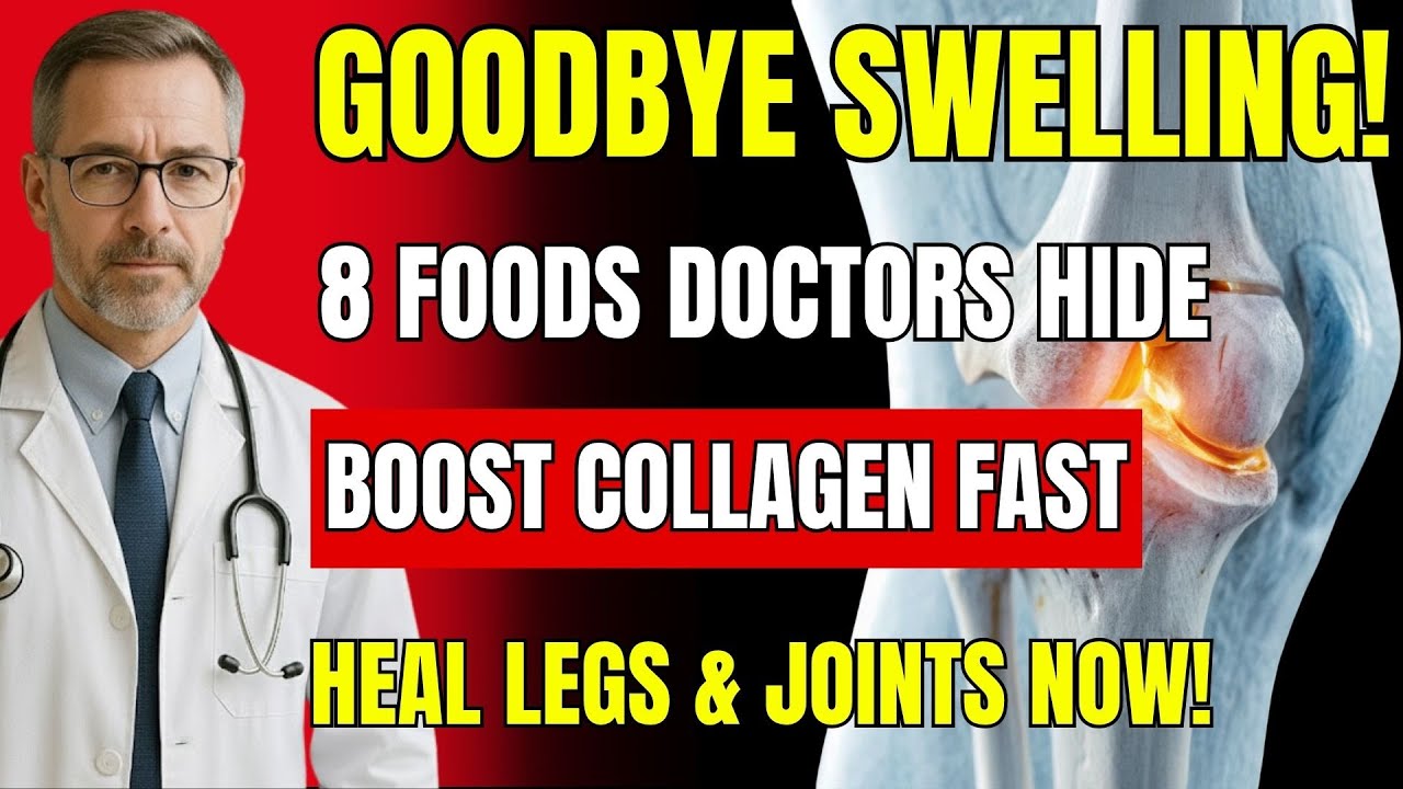 GOODBYE Swelling! 8 Collagen Superfoods to Rebuild Your Legs and Joints ...