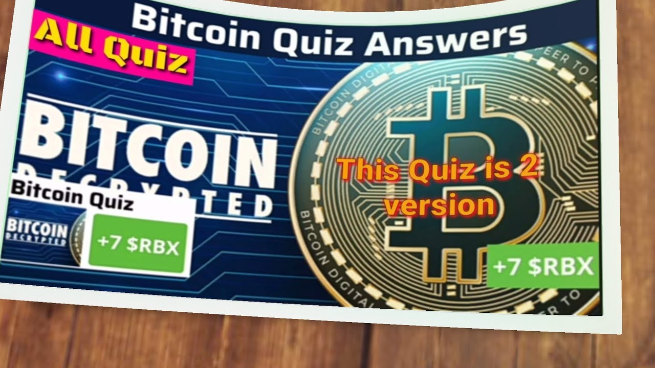 Bitcoin Quiz Answers 100% | BeQuizzed |Bitcoin Decrypted Quiz|Bitcoin ...