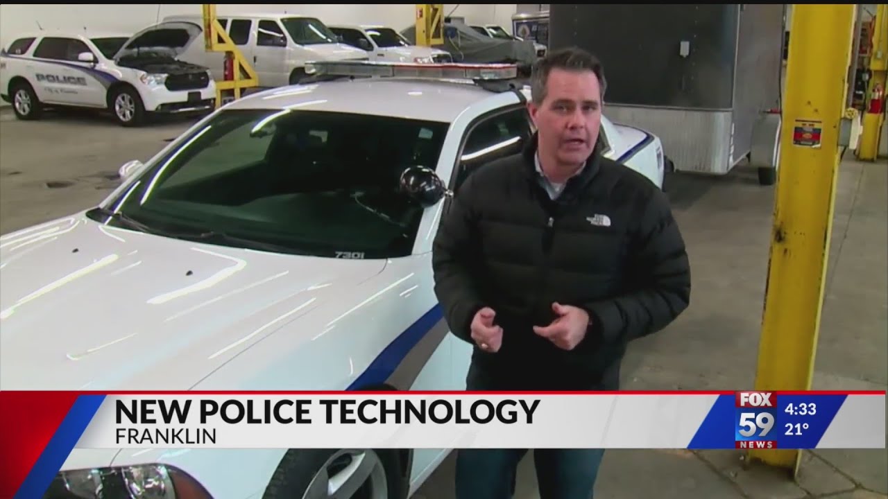 An inside look at new technology used by the Franklin Police Department ...
