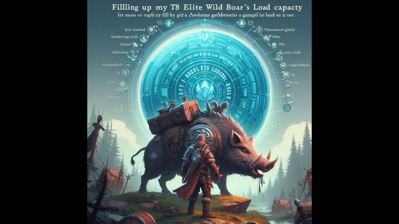 Albion Online - Gathering Until My Elite Wild Boar is Maxed Out: Silver ...