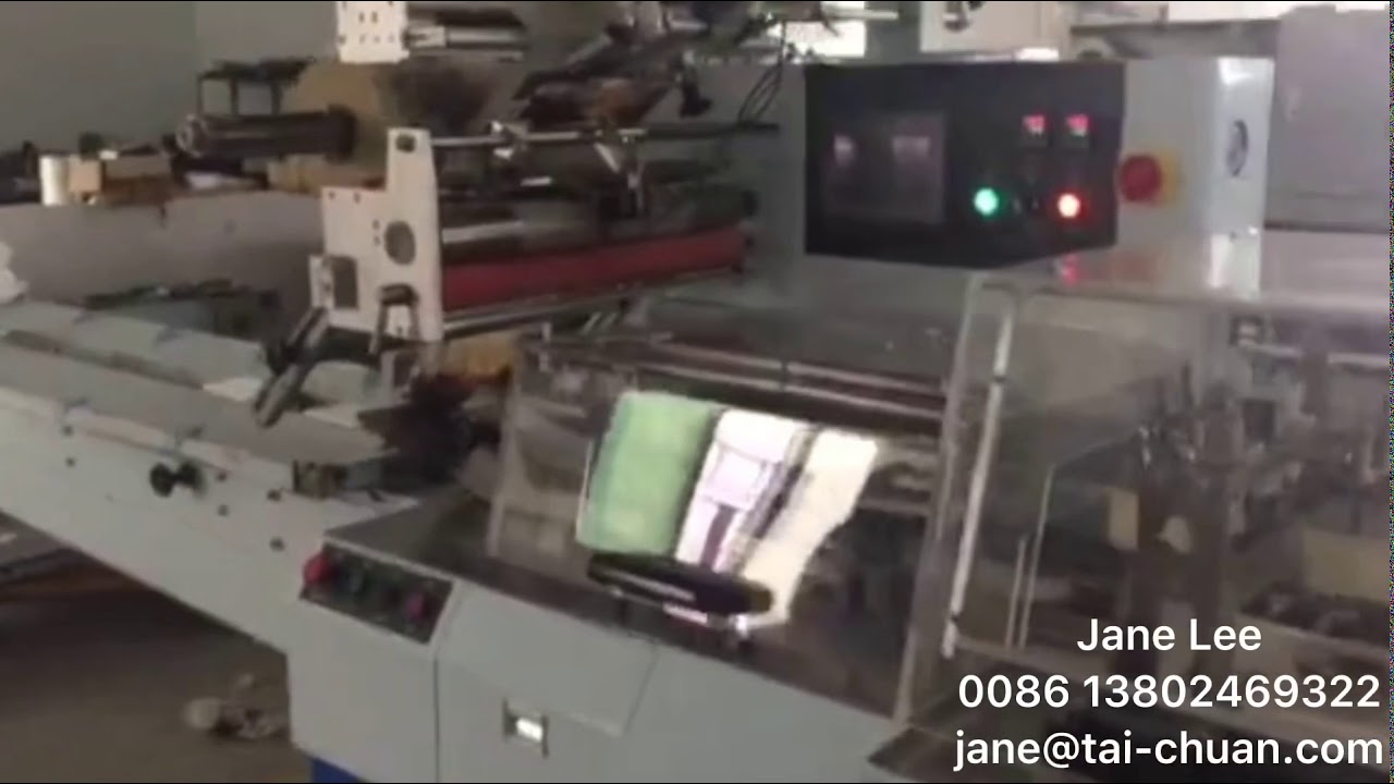 Fully automatic packaging machine for cake tableware takeaway tableware ...