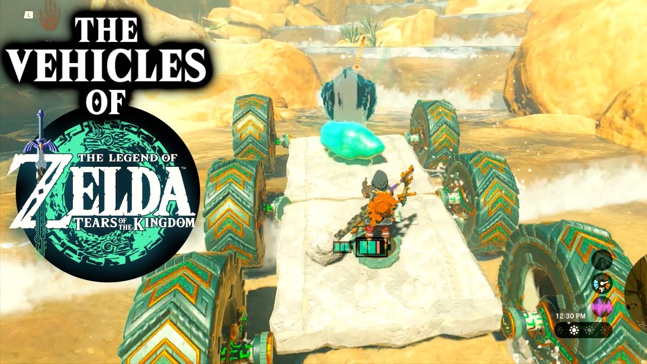Getting Around Hyrule - (Legend of Zelda: Tears of the Kingdom Vehicles ...