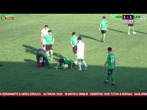 HÜRRİYETSPOR -1947 ÇEKİRGE SPOR SÜPER KÜME 2. HAFTA KARŞILAŞMASI