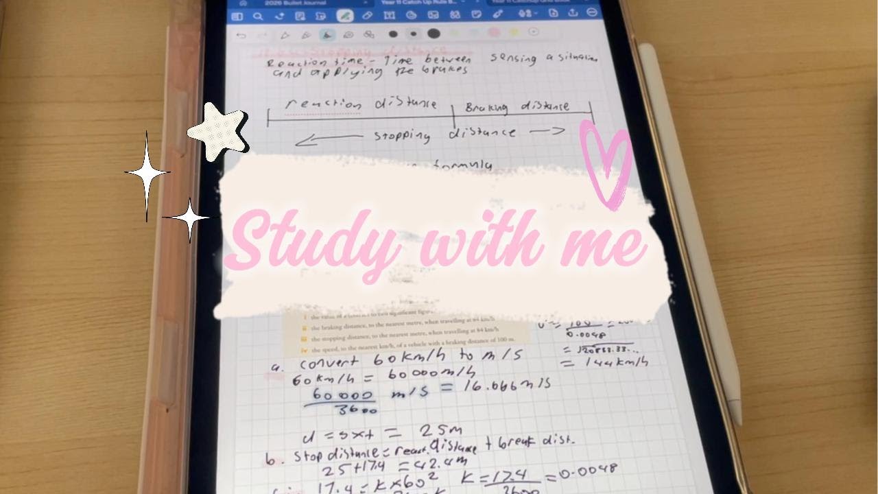 summer holiday study sesh! 🌷 - YouTube