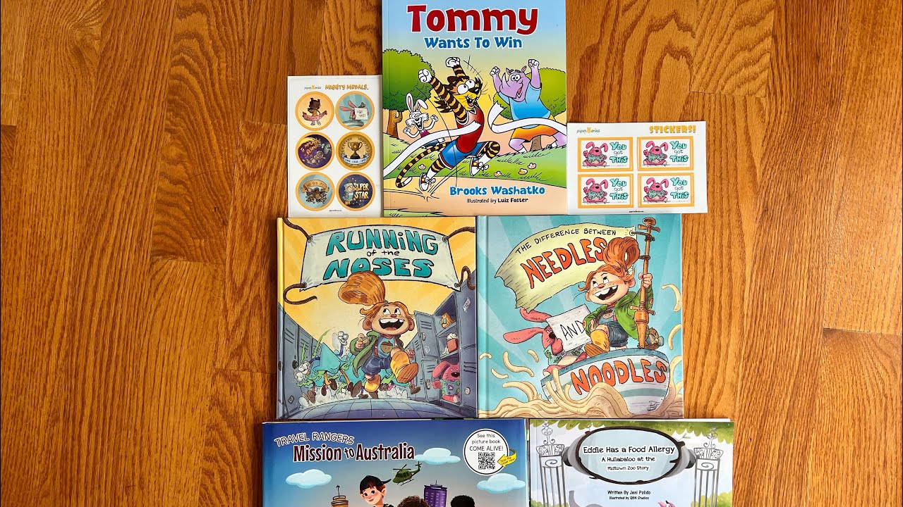 Unboxing// A Collection of Independently Published Picture Books - YouTube