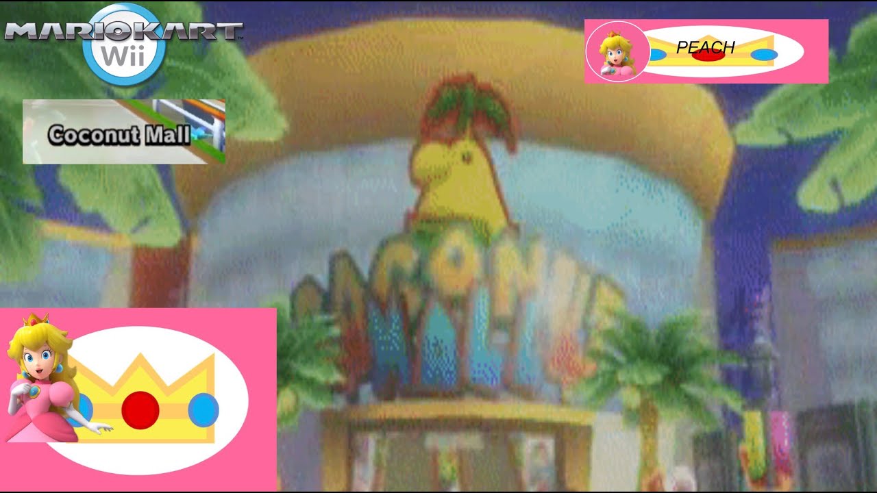 Mario Kart (Wii) Coconut Mall - YouTube