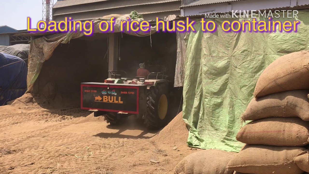 Loading of RICE HUSK - YouTube